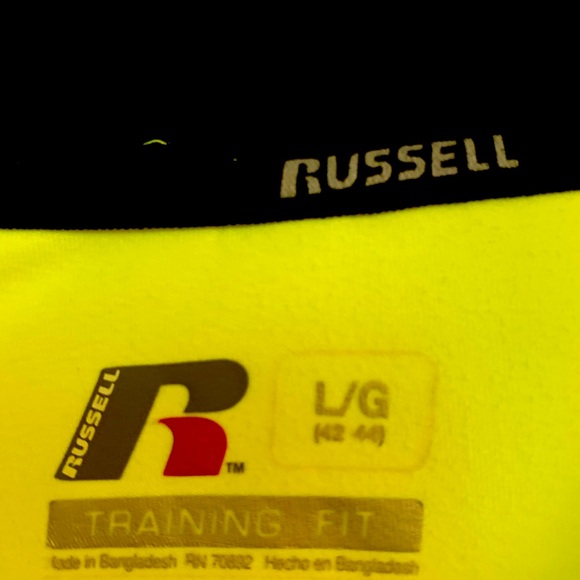 Russell Athletic | Shirts | Russell Training Fit L 3 Different Types ...